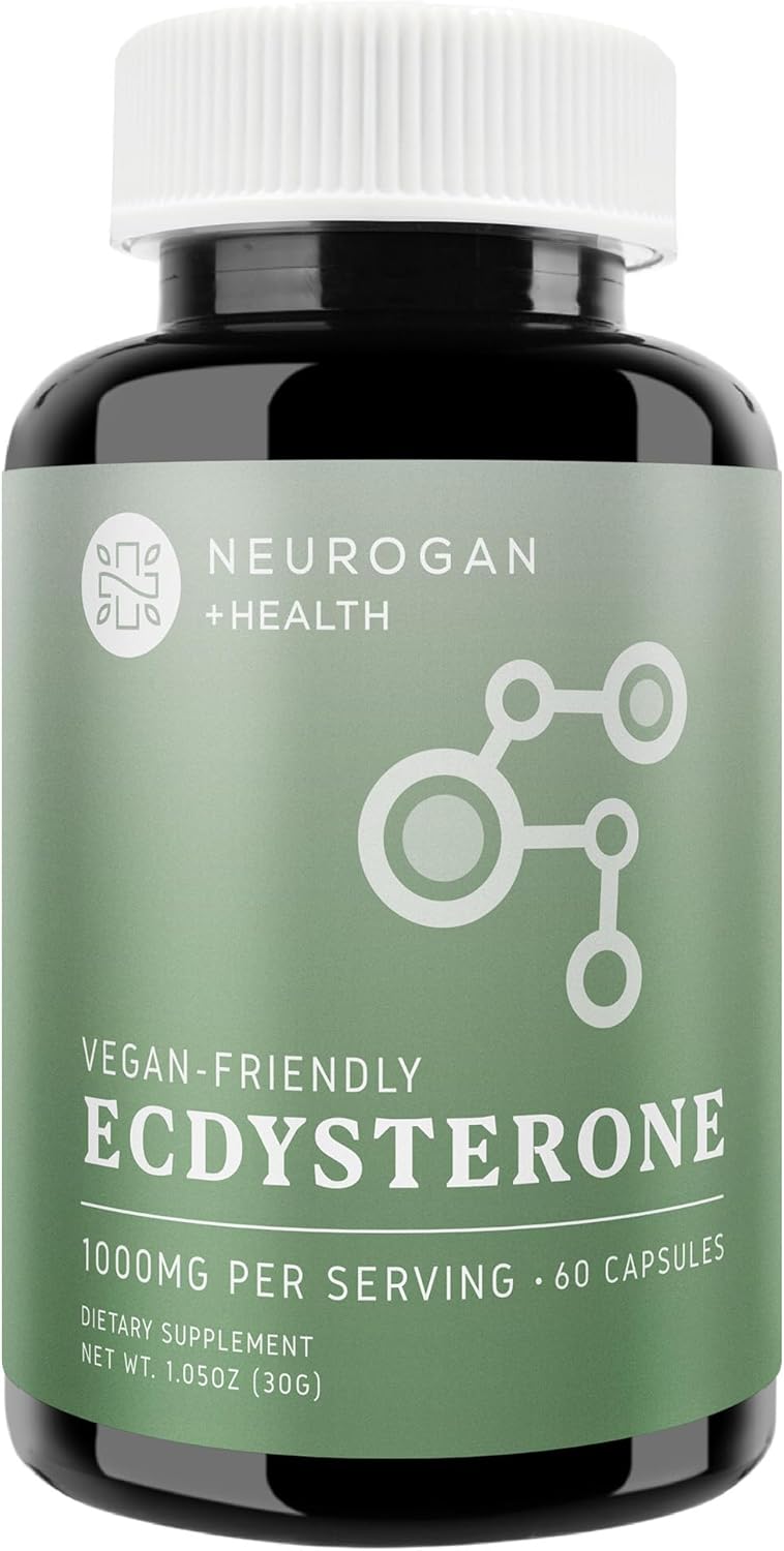 Neurogan Ecdysterone Capsules 1000 MG - 60 Count | Muscle Growth, Perf ...